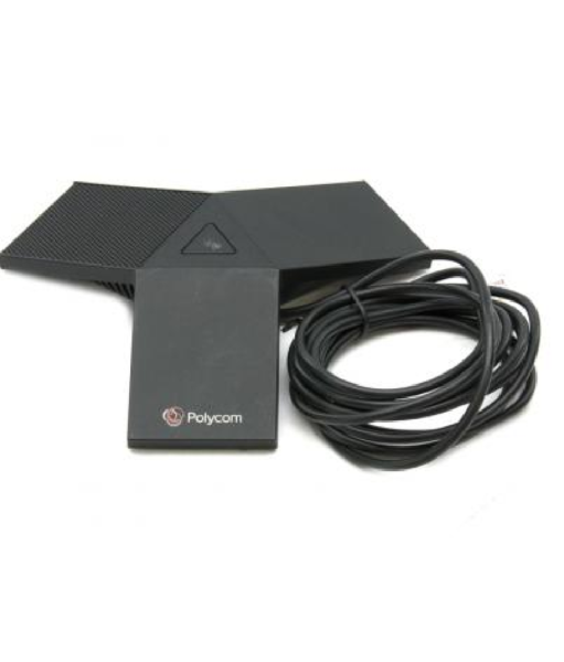 Exp Mic Trio Polycom 8800 INCL. TWO PCS TWO 2.1M/7FT CABLES. 2200-65790 ...